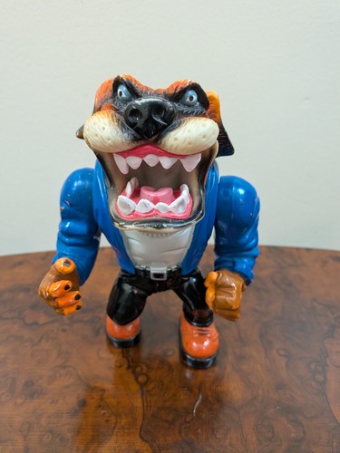 1996 Streetwise Design Muscle Mutts Red Knuckle Vintage Action Figure ...