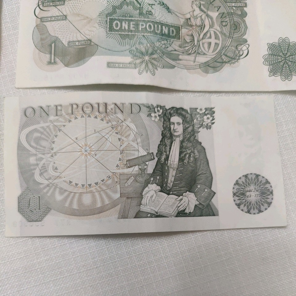 BANK OF ENGLAND NOTES LOT - 3 FIVE POUND NOTES & 3 ONE POUND NOTES | eBay