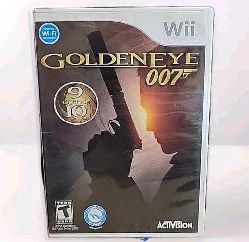 Golden Eye 007 (Nintendo Wii, 2010) Complete Tested And Working CIB ...