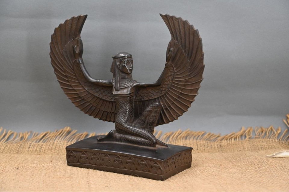 Rare Ancient Egyptian Isis Statue Antiques Pharaonic Goddess of Unique ...