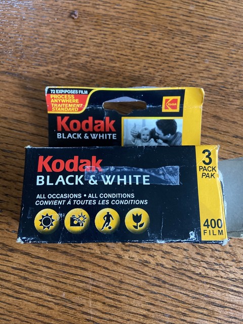 Kodak BW400CN Professional 35MM CVS color 200 & 400 All 24 Exp 6 144Exp ...