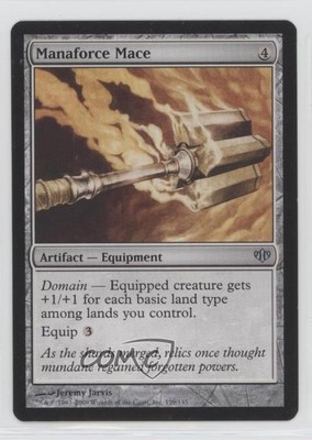 2009 Magic: The Gathering - Conflux Manaforce Mace #139 2k3 | eBay