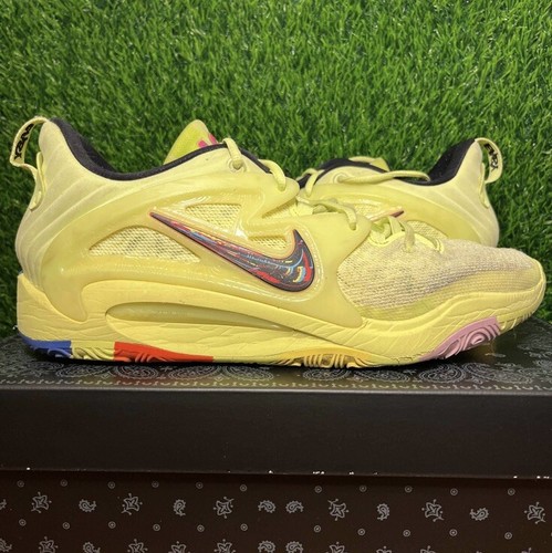 Nike KD 15 Aimbot Aim Bot Lemon Twist Yellow Size 13 Sneakers w/ Box ...