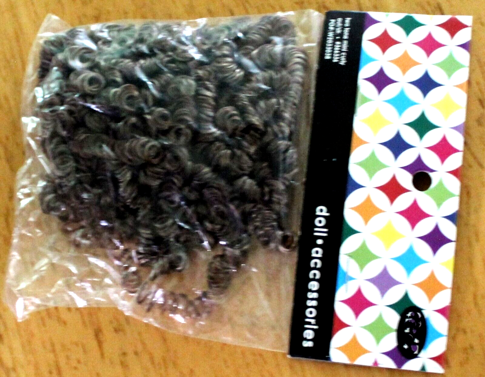 Tree House Studio ~ TWO TONE BROWN - MINI-CURL HAIR Accessory #336366 ...