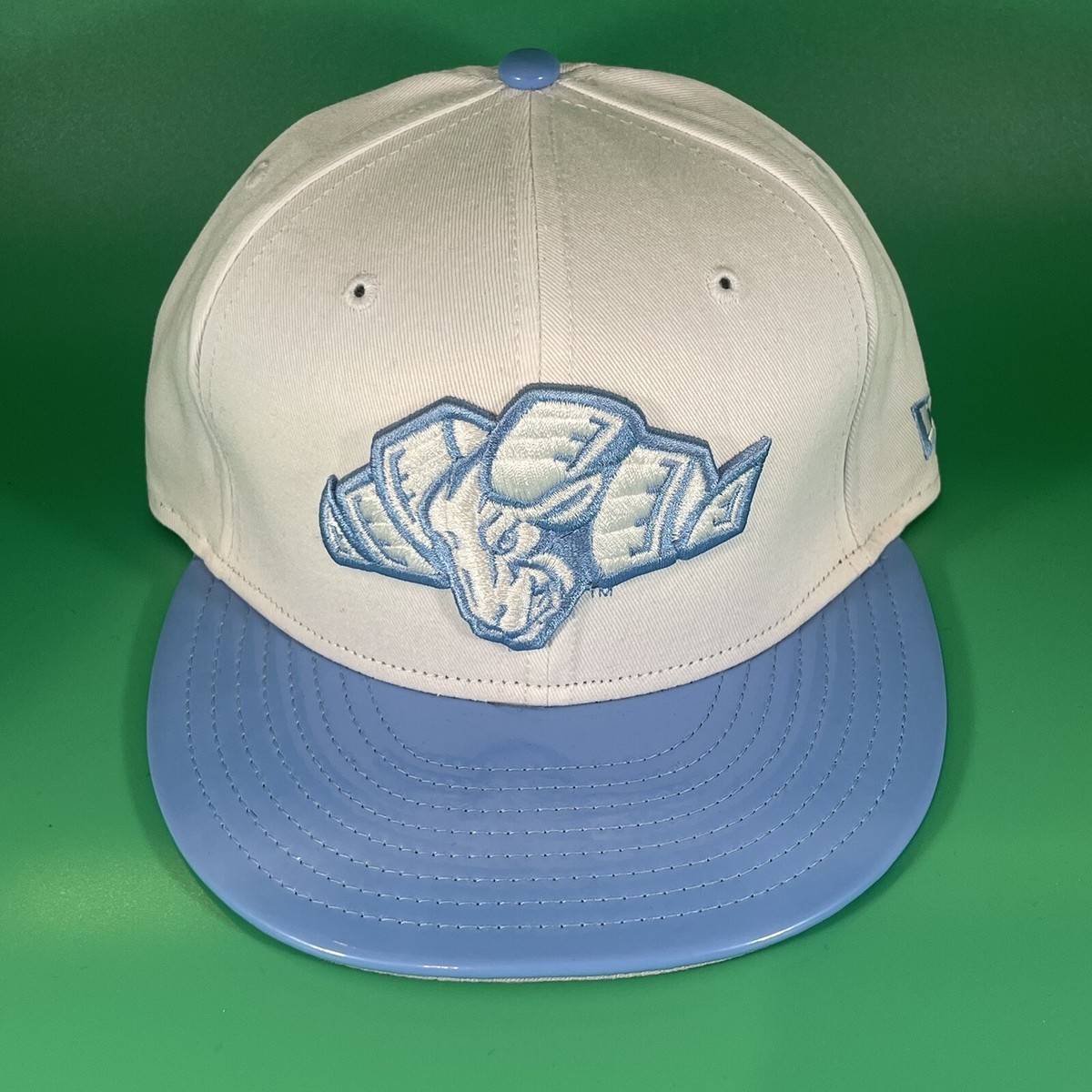 Blue Flat Brim Hat Custom Man Myth Legend Embd Hat - Navy Live ...