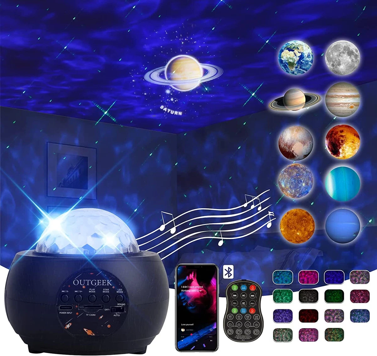 Starry Night Ceiling Projector | Shelly Lighting