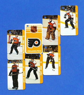 1983 PHILADELPHIA FLYERS NHL RENAISSANCE KEYCHAIN TEAM SET B. CLARKE ...
