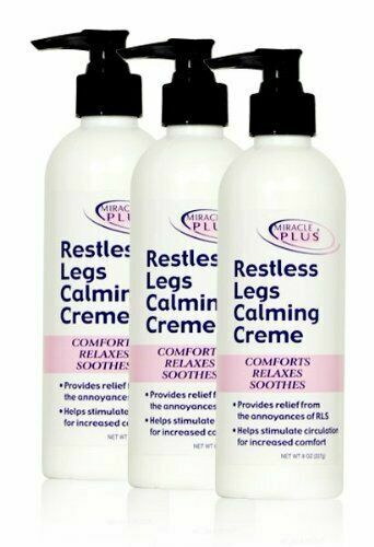 Miracle Plus MP9817 Restless Legs Calming Creme - Set of Three, 8 fl oz ...