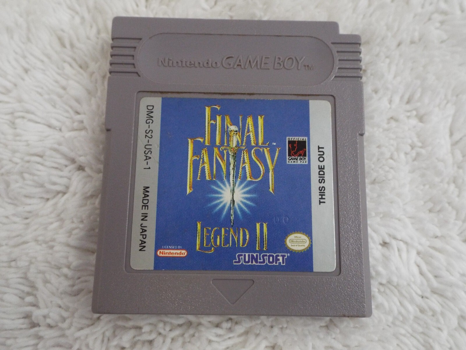 Game Boy - Final Fantasy II - Cartridge Only - Authentic & Works | eBay
