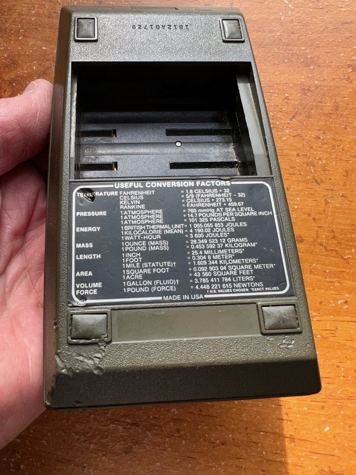 Vintage 1976 HP 67 Programmable Scientific Calculator Hewlett Packard ...