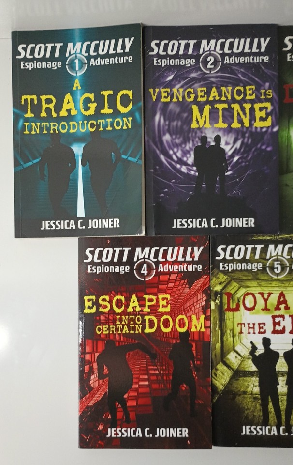 Espionage Adventure Books 1-5 Jessica C. Joiner 2018 Scott McCully | eBay