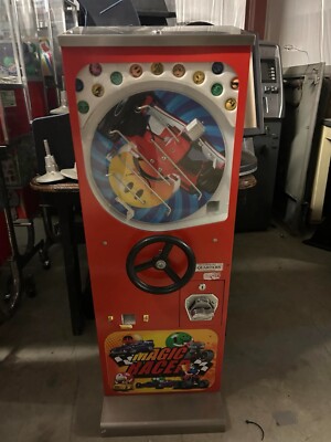 Magic Racer Coin Operated Bouncy Ball Vending Machine | eBay