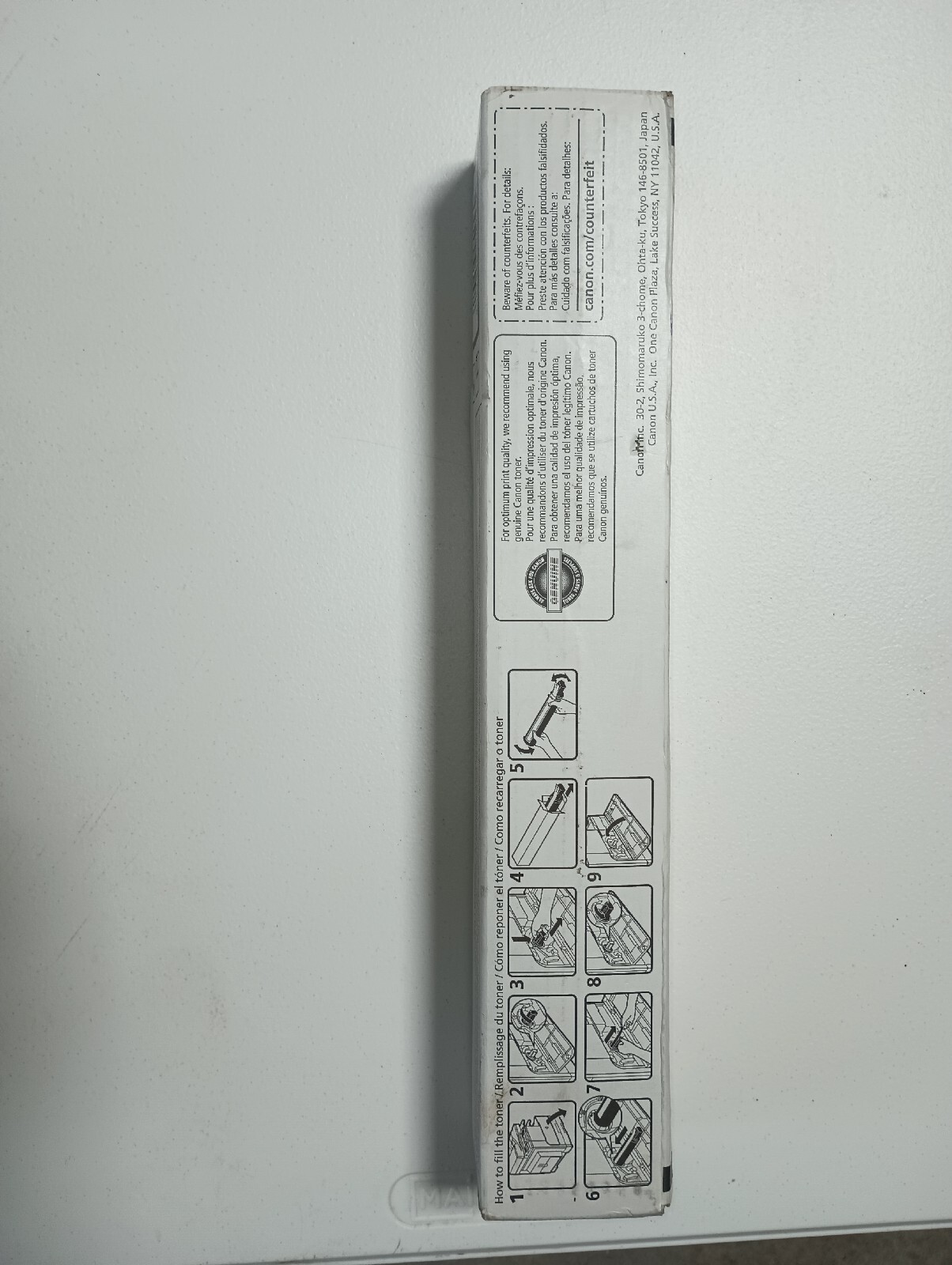 Factory Genuine Canon Clc300 Toner Cartridges Set of 3 for sale online ...