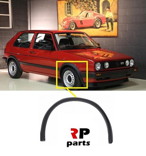 FOR VW VOLKSWAGEN GOLF MK2 1983 - 1987 NEW FRONT FENDER MOLDING ARCH ...
