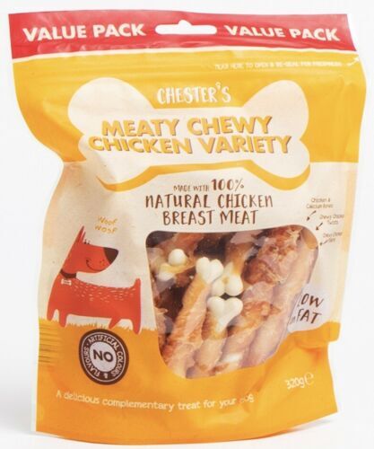 Chester's: Meaty Chewy Chicken Variety 320g | eBay UK