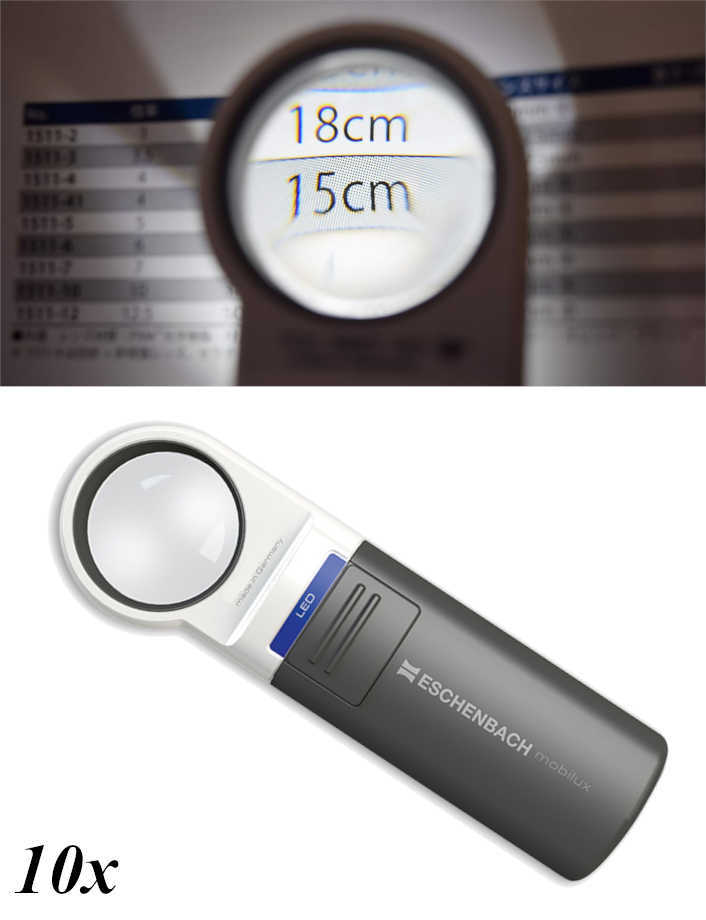 Hand Held Magnifiers With Light Shop 12 LED Illuminated Handheld