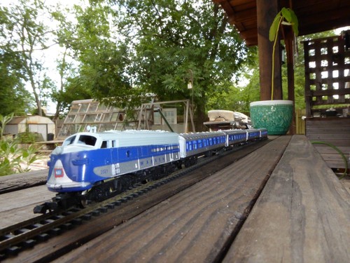 Lima N Scale Blue Wabash 2021 EMD F7 Diesel Train Loco and passenger ...