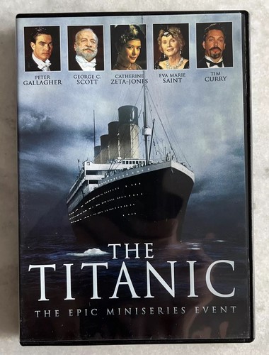 Titanic (DVD 1996) Miniseries, Catherine Zeta Jones, Tim Curry, George ...