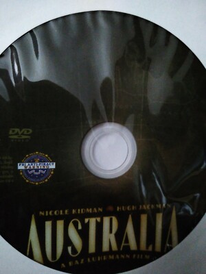 Australia (DVD disc only, 2008) nicole kidman, hugh jackman 24543563716 ...