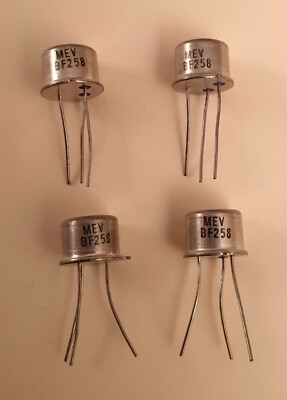 Lot Of 4 X- BF258- High Voltage Video Transistor NOS - MEV | eBay