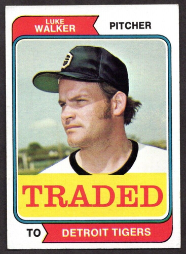 1974 Topps Traded # 612T Luke Walker VG/EX+ | eBay