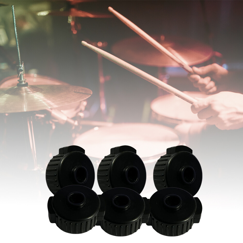 6pcs Easy To Install Strong Quick Release Cymbal Nuts For Percussion ...