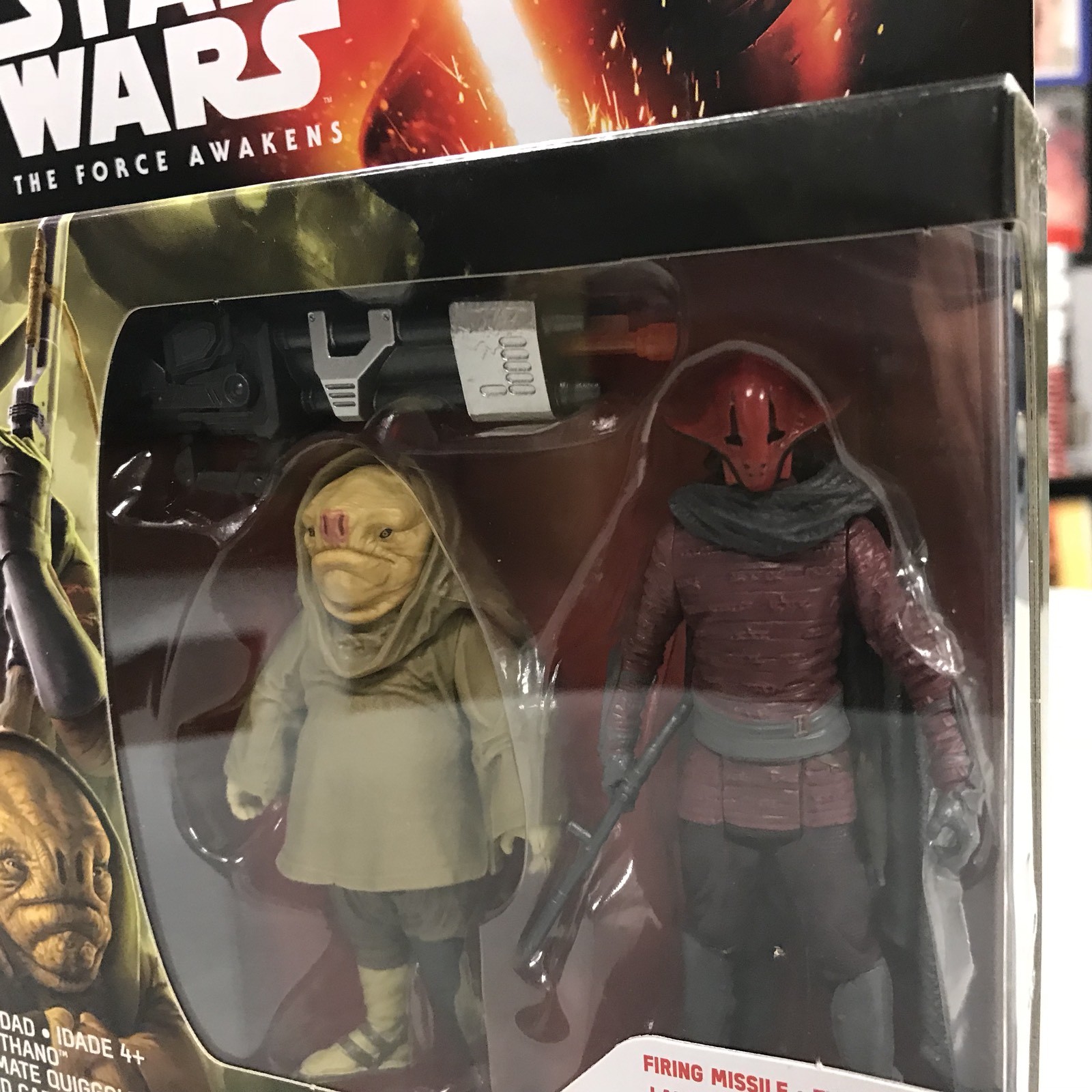 New Star Wars Force Awakens Sidon Ithano First Mate Quiggold Figure 2 ...