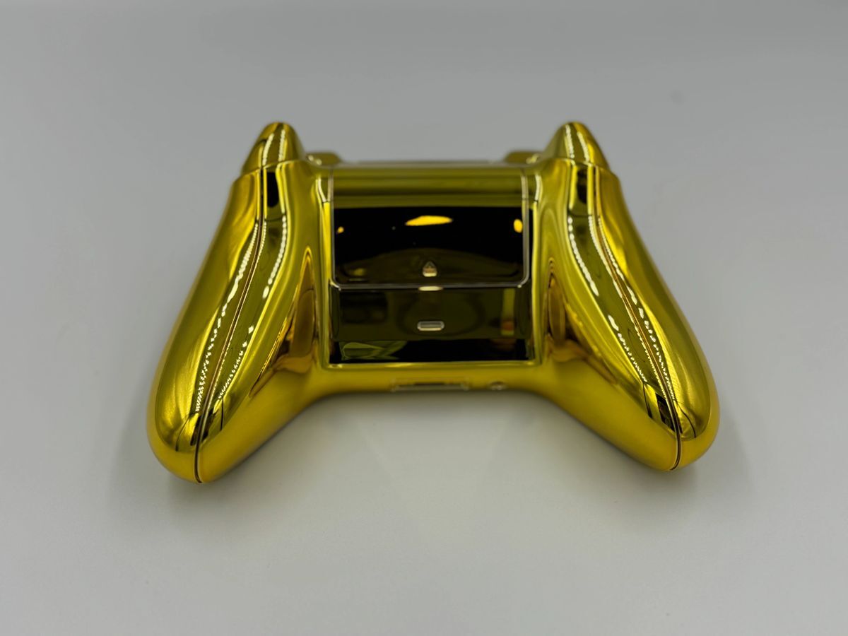 Microsoft Xbox One Controller Custom Chrome Colors Gold Custom GOLD