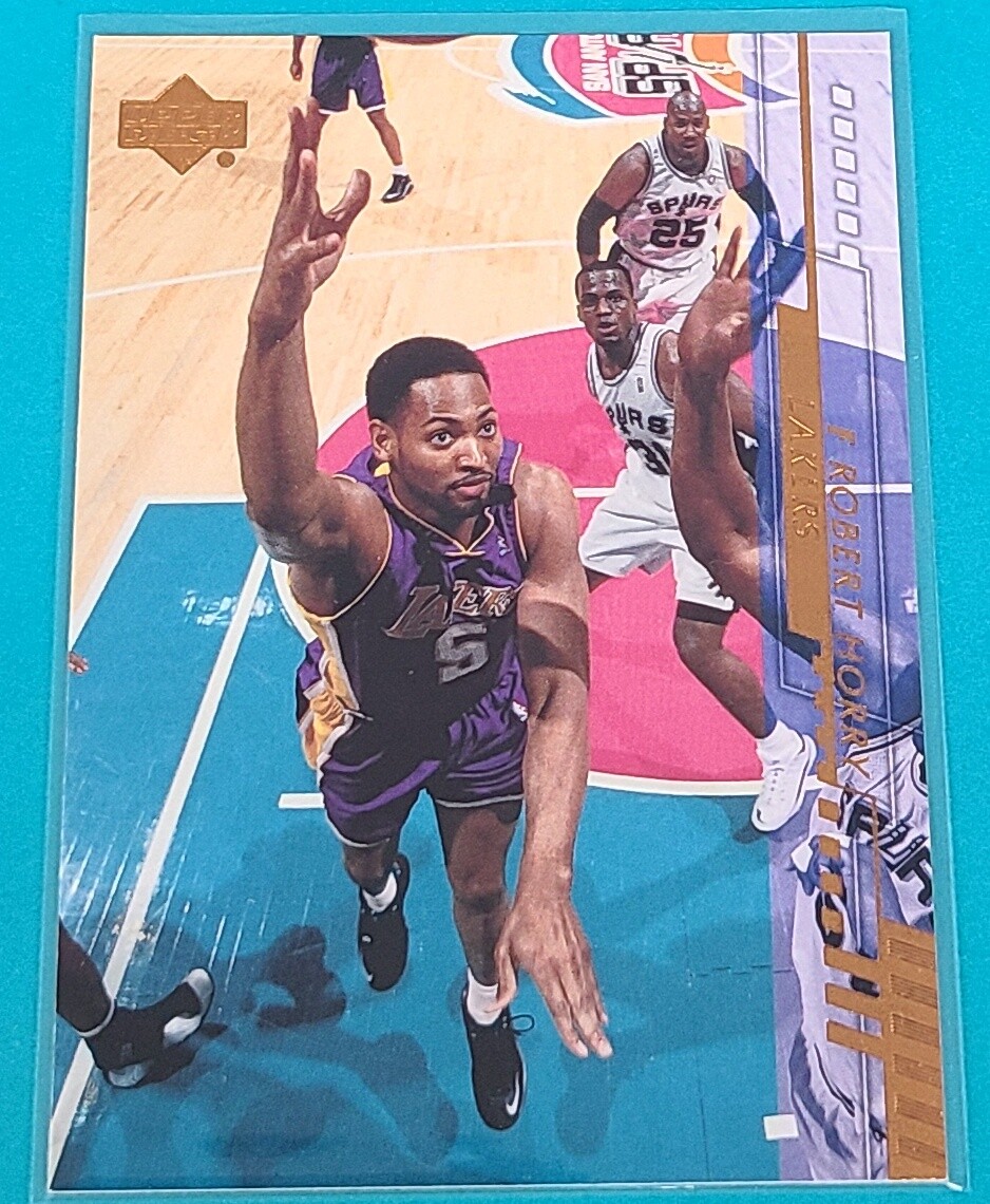 2000 Upper Deck #82 Robert Horry Los Angeles Lakers Basketball Card D6 ...
