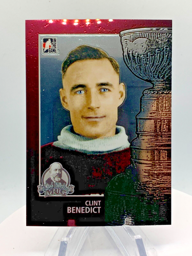2013-14 In the Game Lord Stanley's Mug - #10 Clint Benedict (RC) | eBay