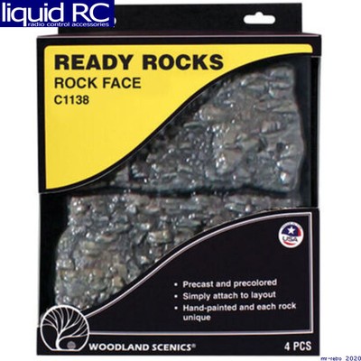 Woodland Scenics C1138 Ready Rocks Rock Face Rocks | eBay