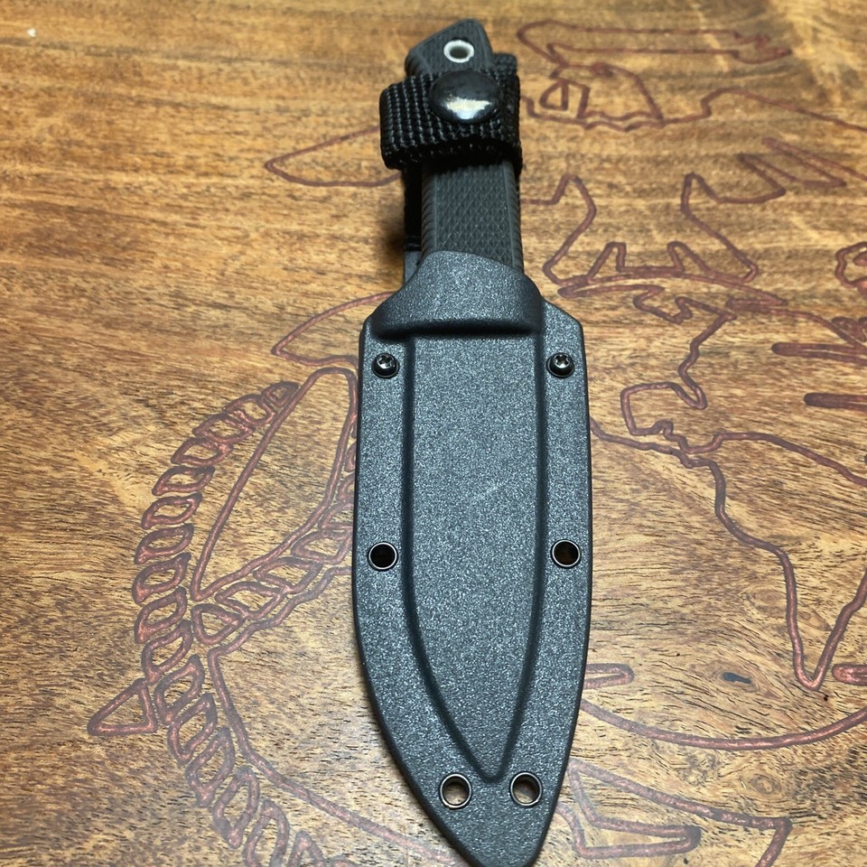 RARE COLD STEEL PENDLETON MINI HUNTER FIXED BLADE KNIFE W/SHEATH-MADE ...