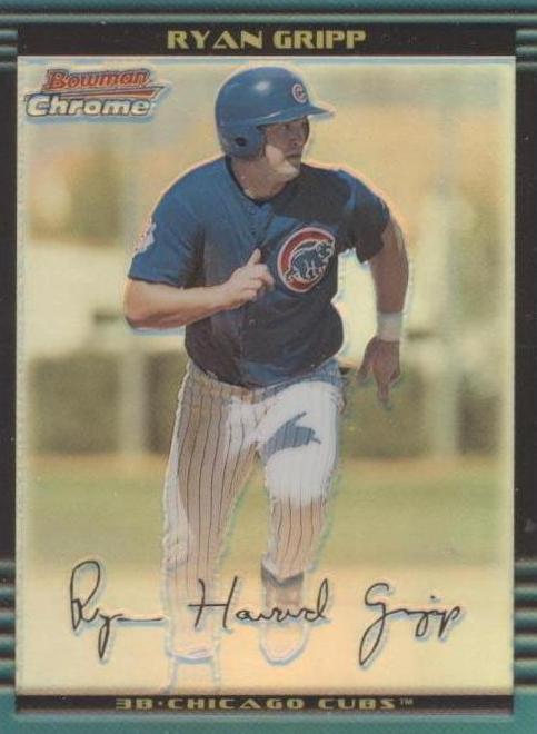 2002 Bowman Chrome - Ryan Gripp #361 Refractor /500 (RC) for sale ...