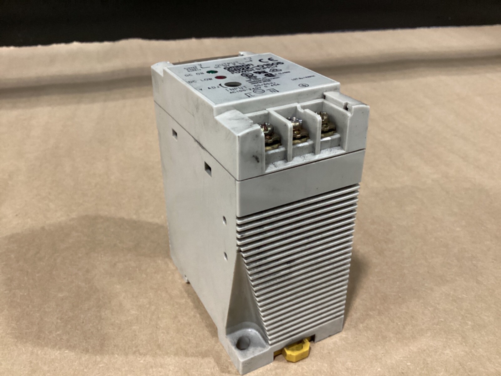 OMRON S82K-01505 POWER SUPPLY, 100-240VAC 0.45A, OUTPUT 5VDC 2.5A ...