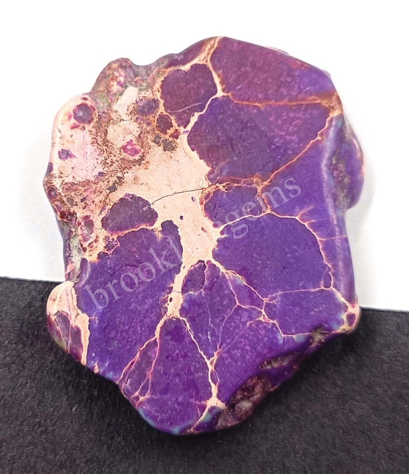 60-70 Ct Natural Purple Turquoise Slab Uncut Rough Certified Loose Gems ...