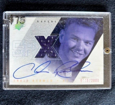 Chris Redman Certified Auto Jersey Card /2000 Autograph | eBay