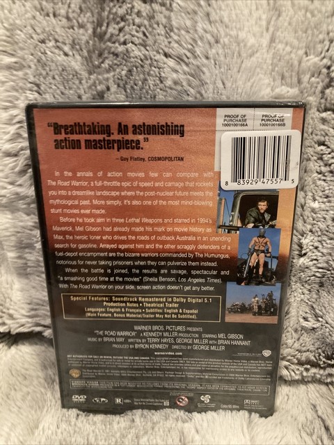Mad Max 2 The Road Warrior DVD Kjell Nilsson Mike Preston Emil Minty ...