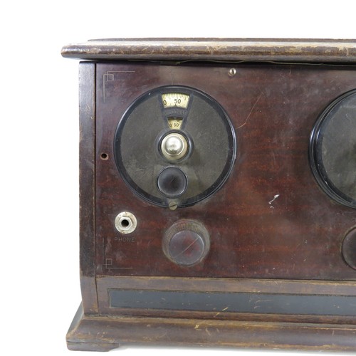 Rare American Interstate Radio AIR SERVICE Type B Tube Radio FOR REPAIR ...