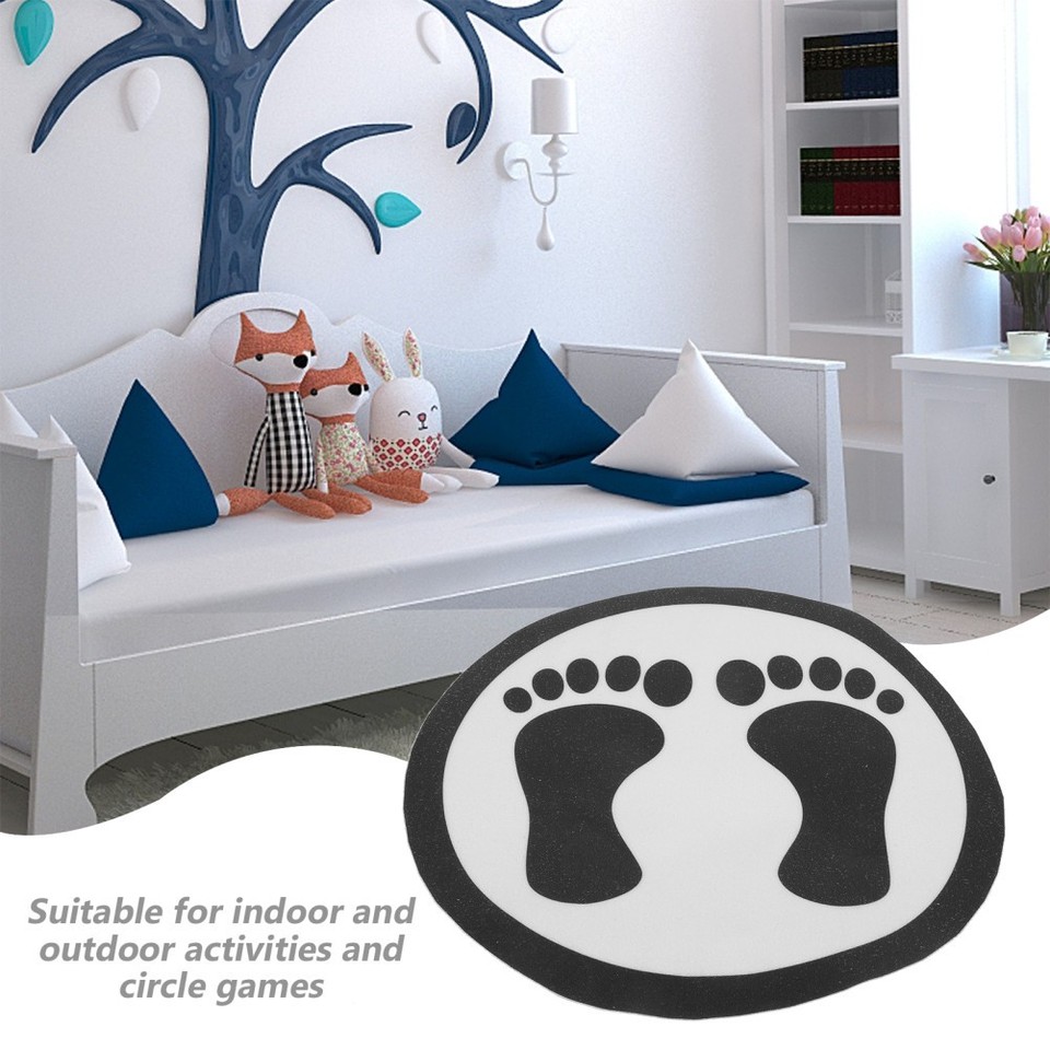 Kindergarten Floor Decoration Adhesive Footprint Stickers Classroom ...