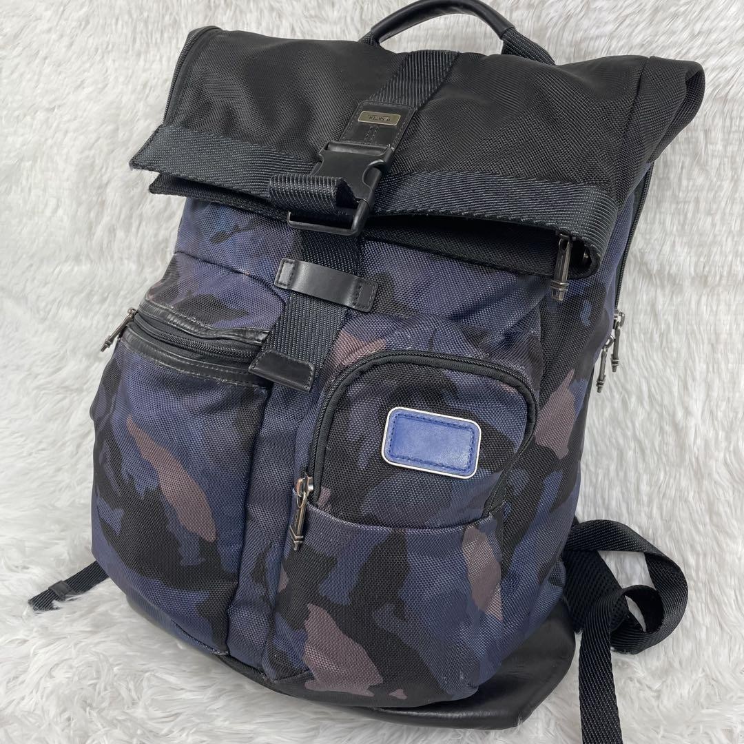 Rare Tumi Cypress Roll Top Camouflage Pattern Backpac… - Gem
