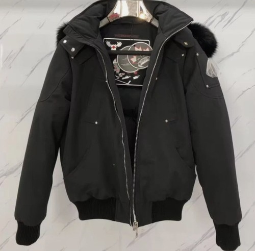 Winter Classic Warmth Moose Knuckles Scissors Down Jacket Rivet Hoodie ...