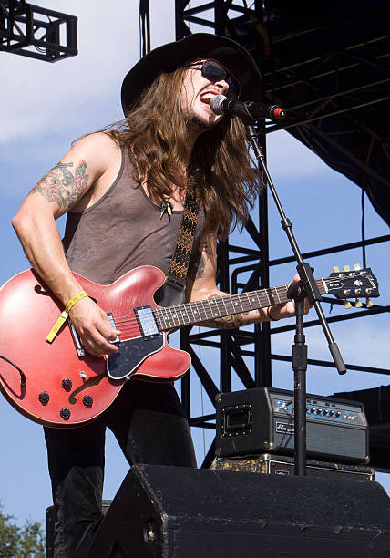 Jonathan Tyler of Jonathan Tyler and the Northern Lights at the 20- Old ...