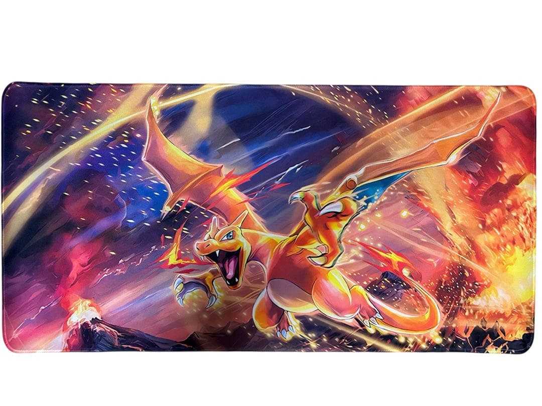 Charizard Pokémon Playmat Rubber Large Mouse Pad 30x60cm Used | eBay