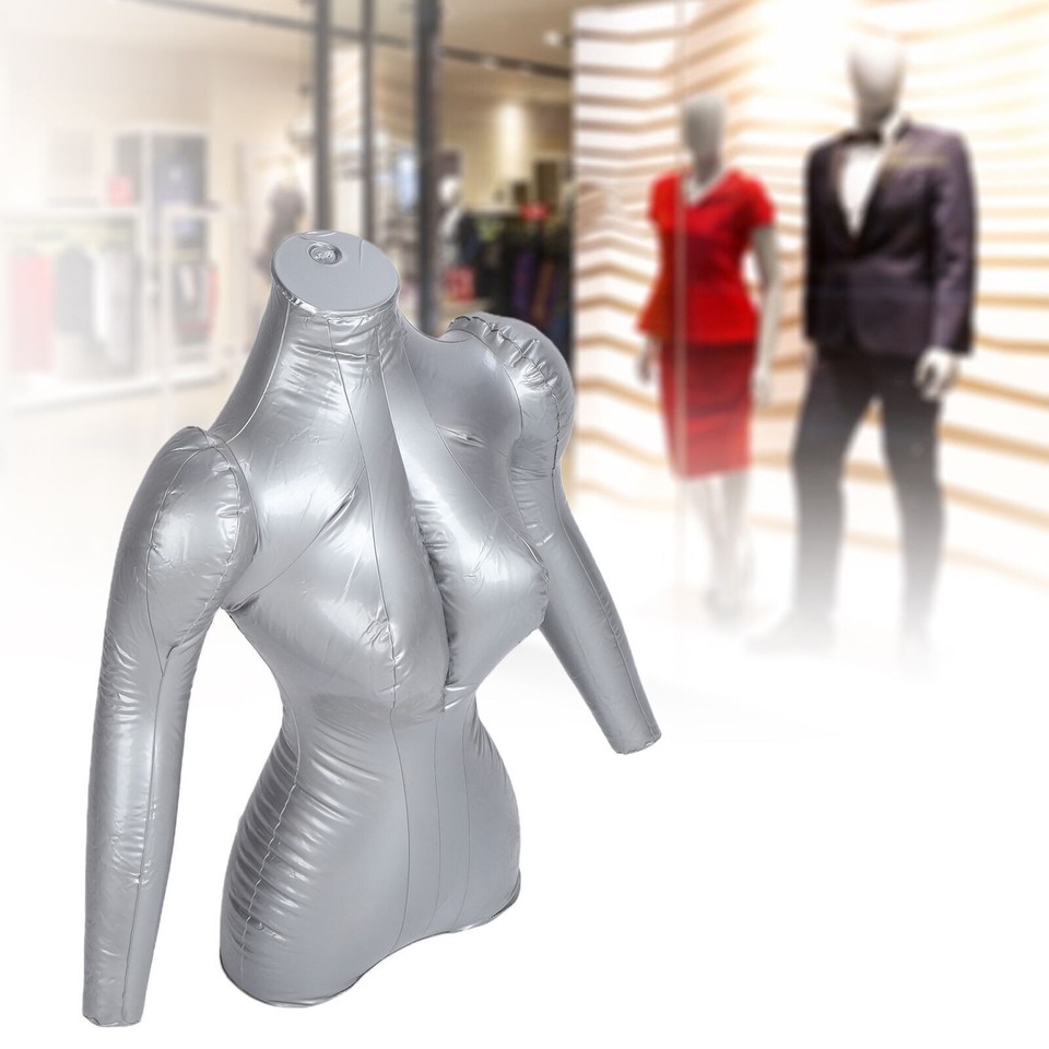 Clothing Display Model PVC Material Female Coat Upper Body Inflatable ...