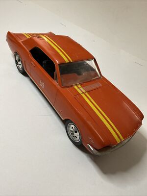 Vintage AMF Wen Mac 1966 Ford Mustang 16 Inch Model With Metal Frame ...