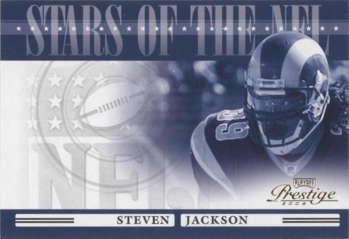 2006 Playoff Prestige - Stars of the Nfl Steven Jackson #NFL-5 for sale ...