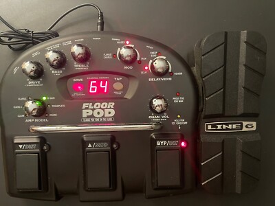 Line6 floor pod Multi-Effects Pedal For Guitar | eBay