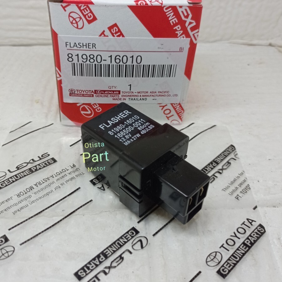 8198016010 Genuine Toyota Flasher ASSY Turn Signal 81980-16010 for sale ...