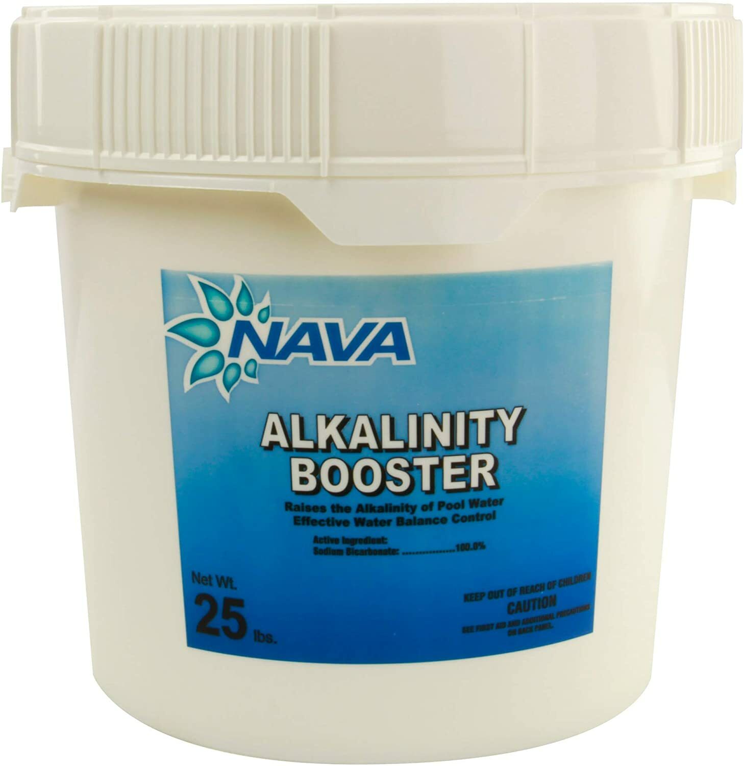 Nava Swimming Pool Alkalinity Booster Increaser Sodium Bicarbonate - 25 ...