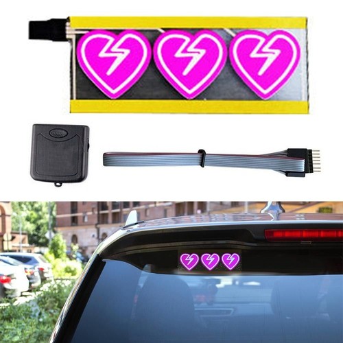 Electric LED Car Sticker 5 Modes Car Decals Car Decoration Sticker Side ...